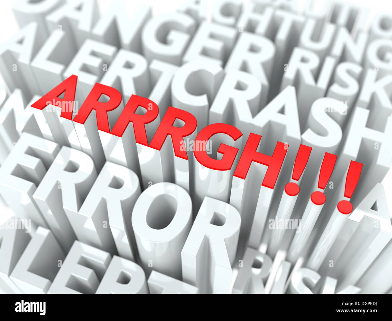 ARRRGH Background Conceptual Design Stock Photo - Alamy