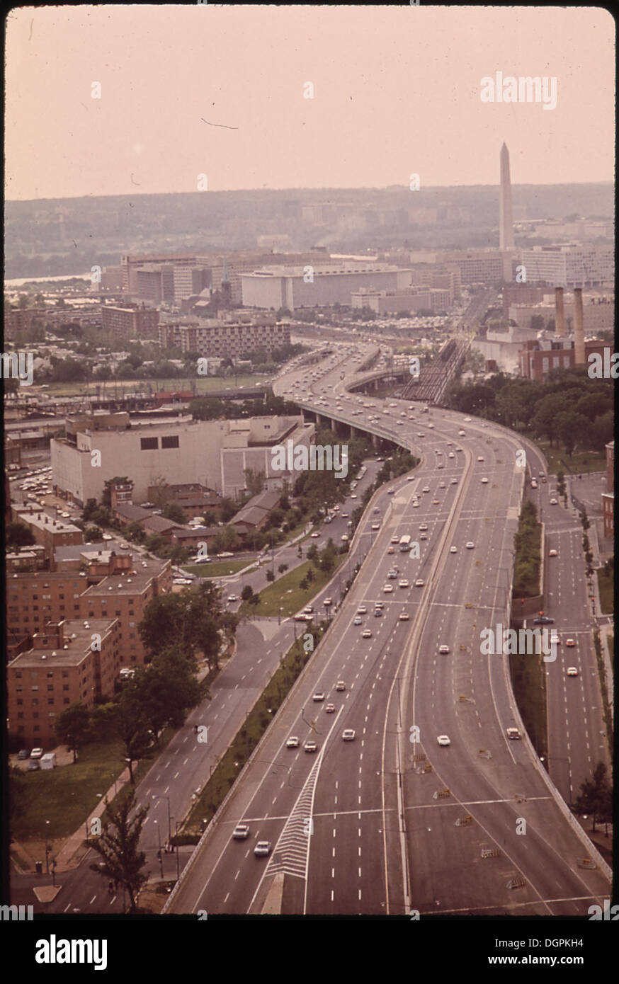 The Southwest Freeway, a major highway in the United States ...
