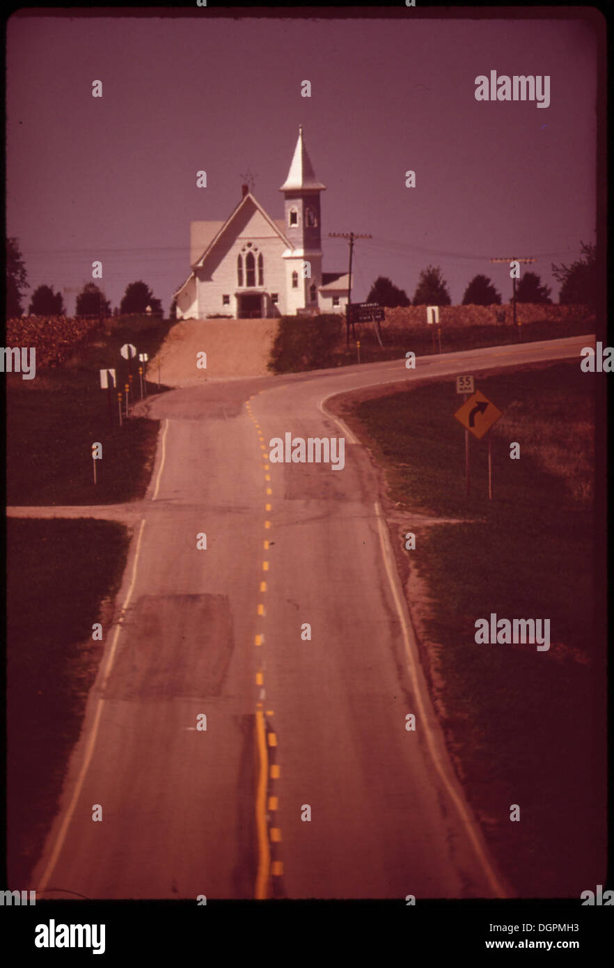 Kansas state line hi-res stock photography and images - Alamy
