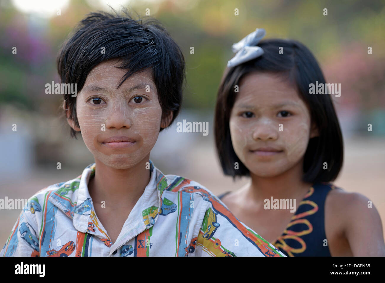 Burma native outdoors outside painted paintings painting people person ...