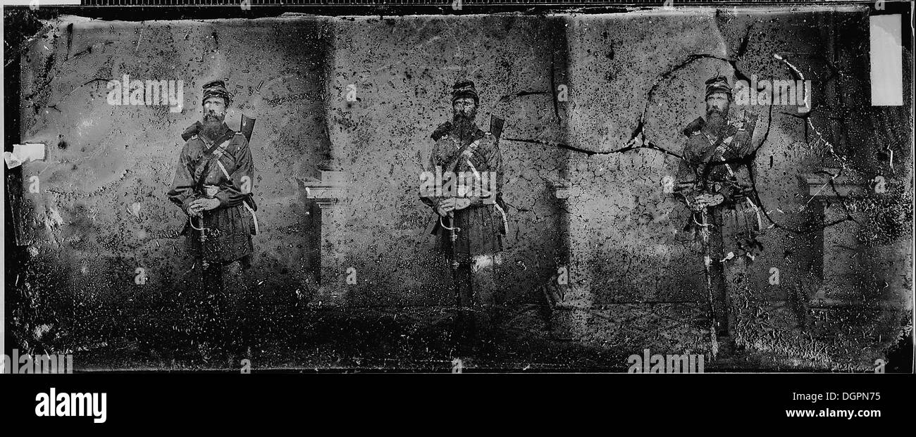 This image depicts a soldier equipped with a full kit, showcasing ...