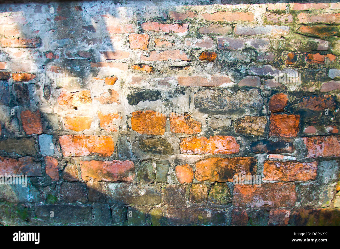 Old brick wall background hi-res stock photography and images - Alamy