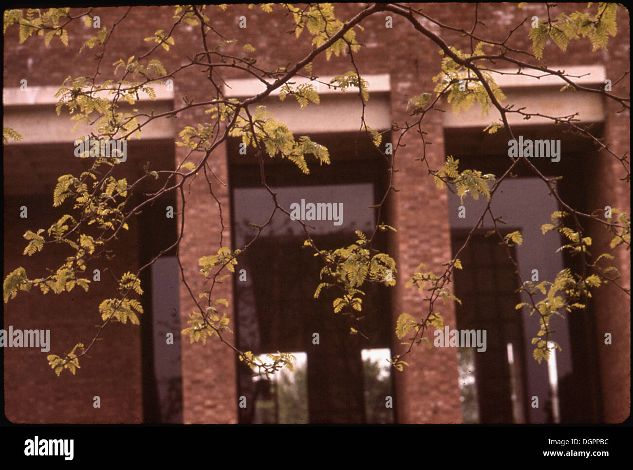 The Cleo Rogers Memorial Library, located in Columbus, Indiana, was ...