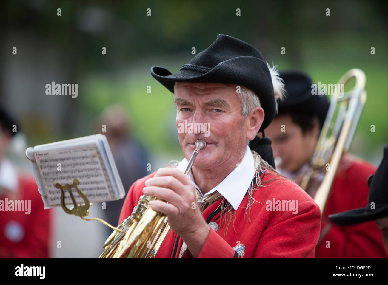 Brass band in traditional costume hi-res stock photography and images ...
