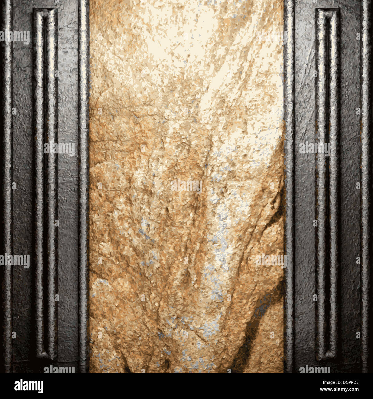 metal and stone background Stock Photo - Alamy
