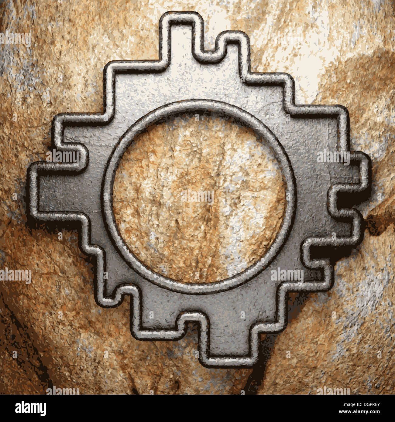 metal and stone background Stock Photo - Alamy