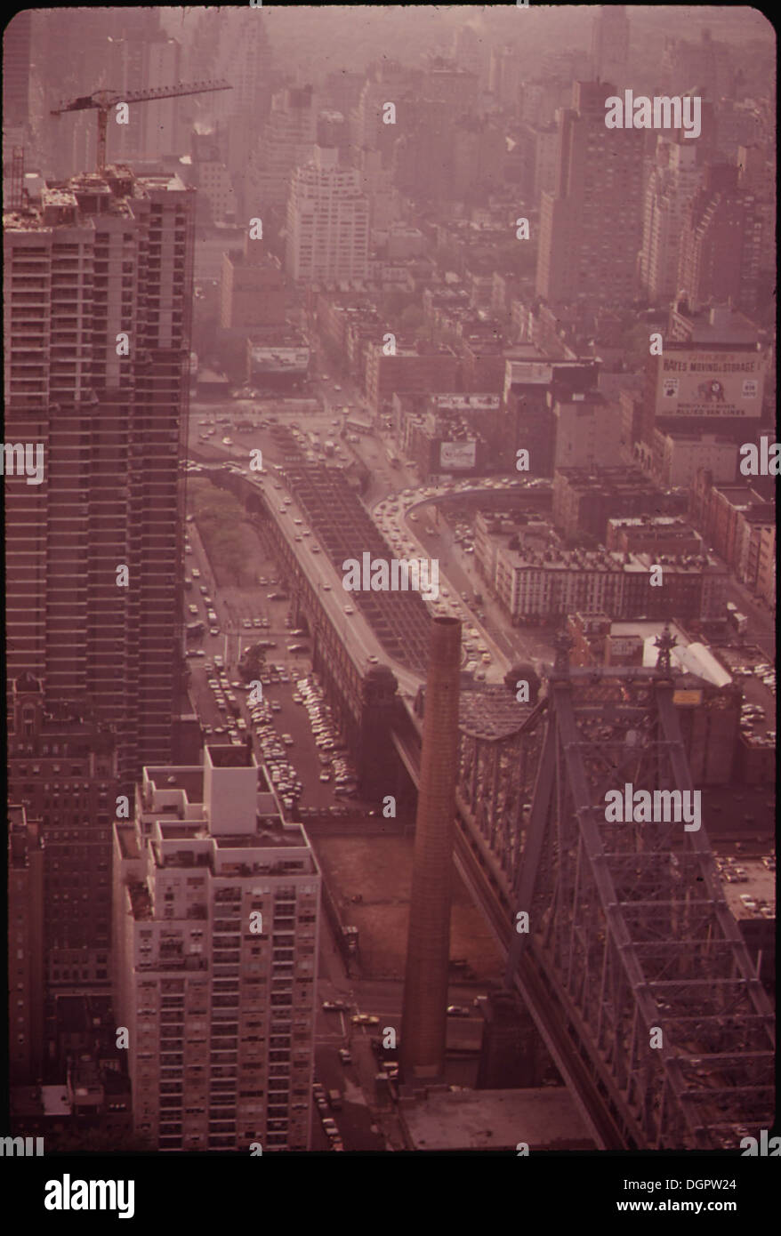 The Queensboro Bridge at 59th Street in Manhattan, an iconic bridge ...