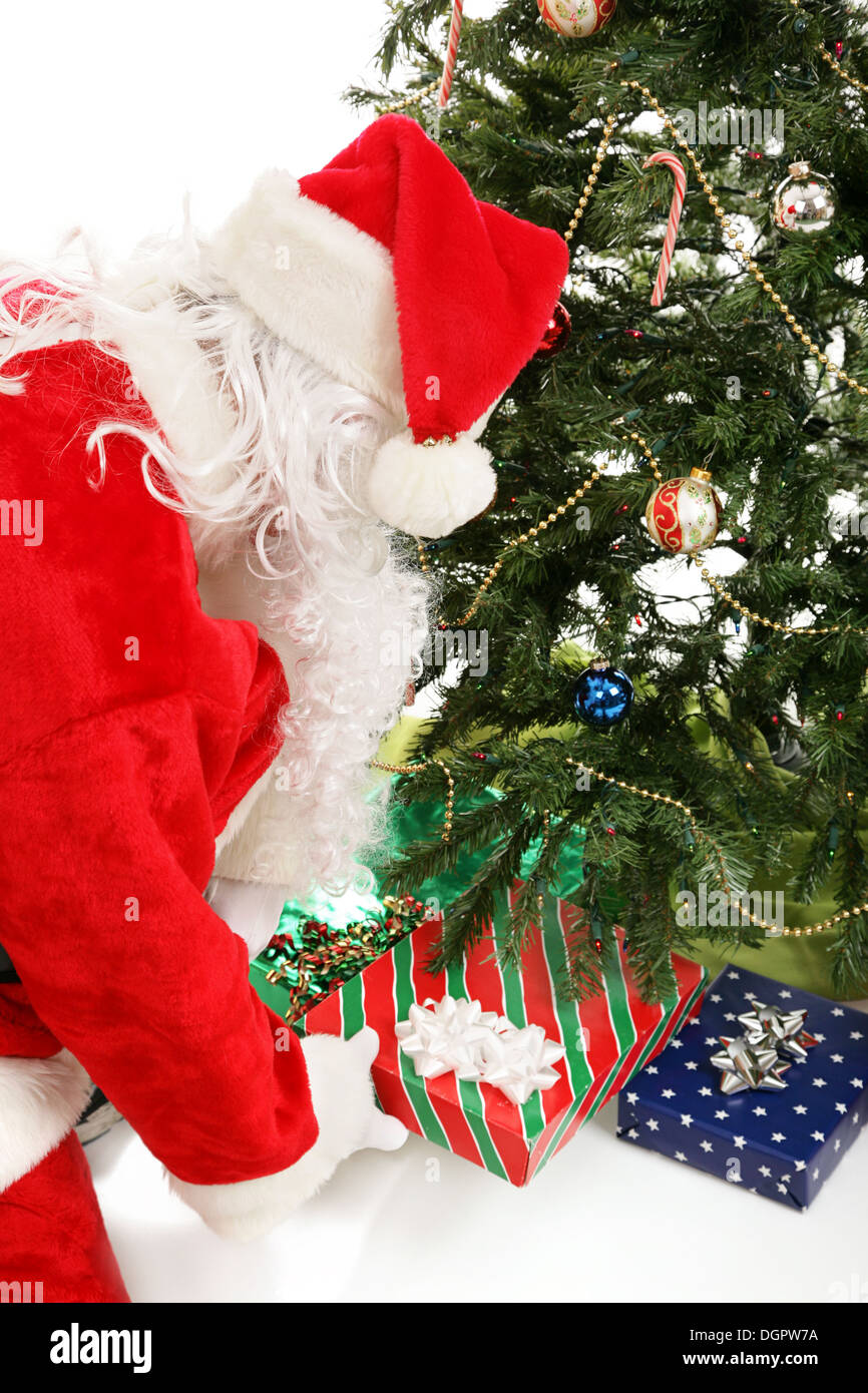 Santa leaving presents hi-res stock photography and images - Alamy