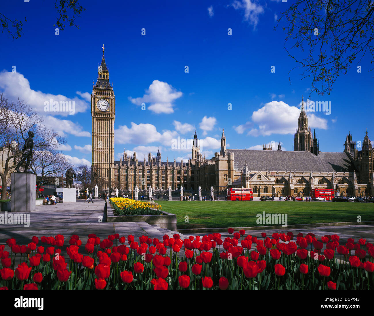 Parliament Square and Parliament, London, England Stock Photo - Alamy