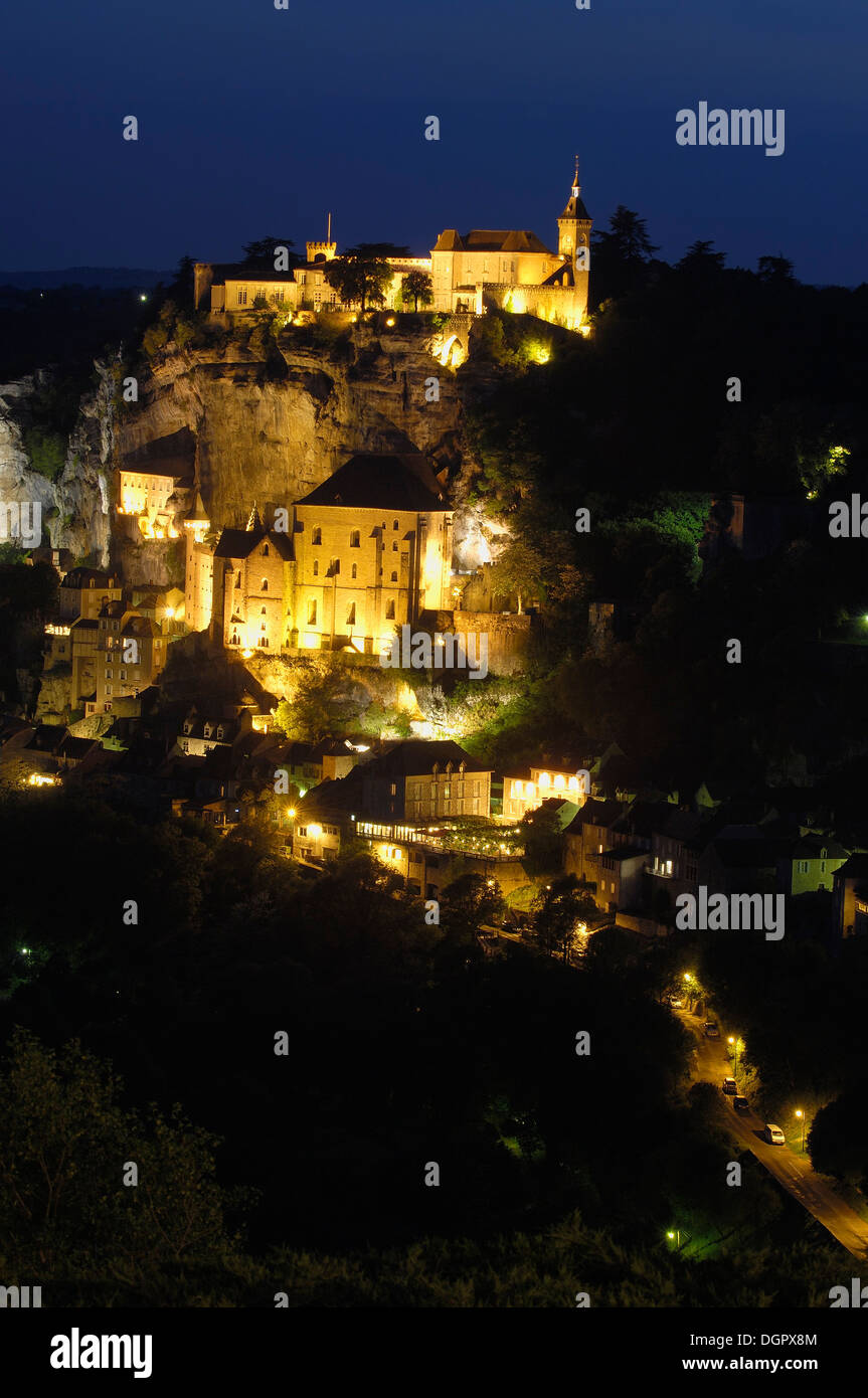 Rocamadour, Midi-Pyrenees Region, Lot Department, France, Europe Stock ...