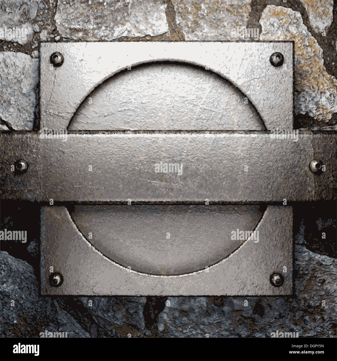 metal and stone background Stock Photo - Alamy