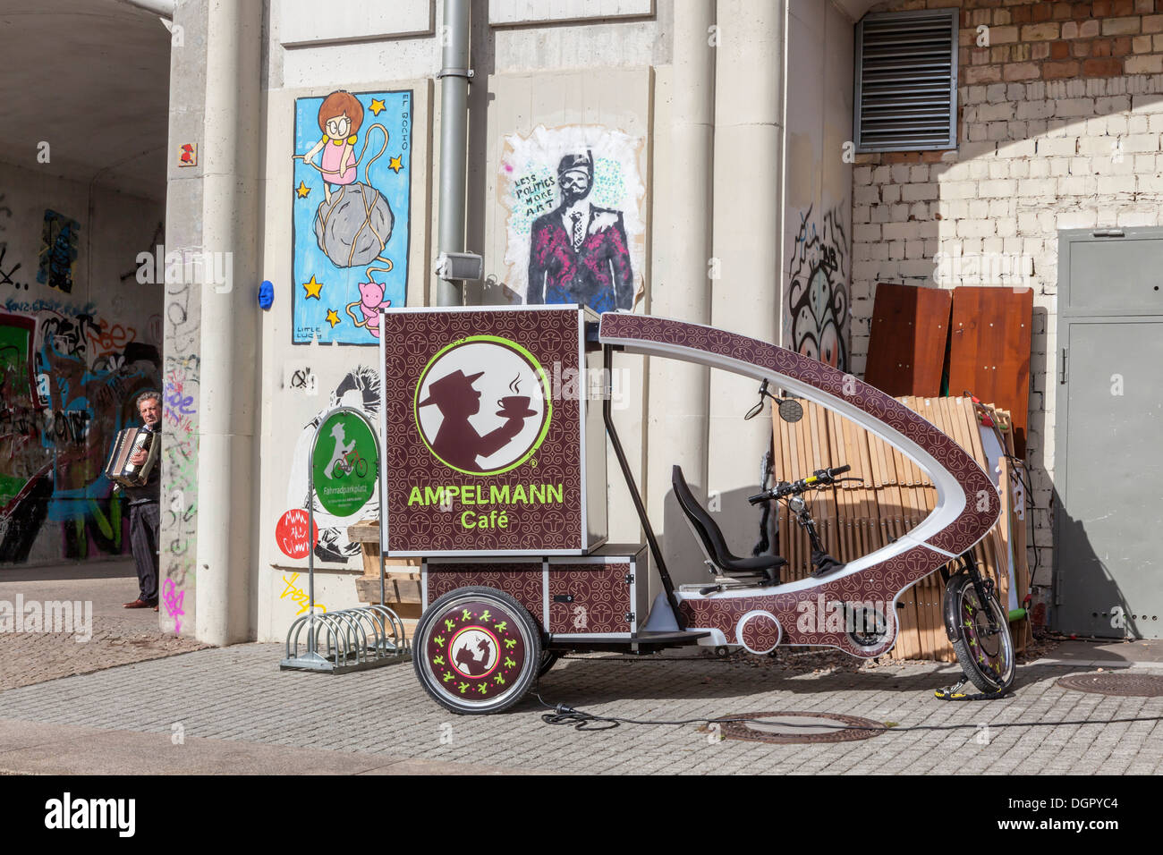 Street art In Berlin - El Bocho 'Little Lucy cat killing series' and ...