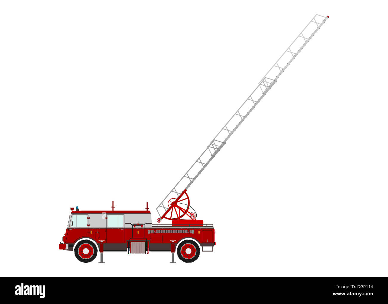 Vintage fire ladder hi-res stock photography and images - Alamy