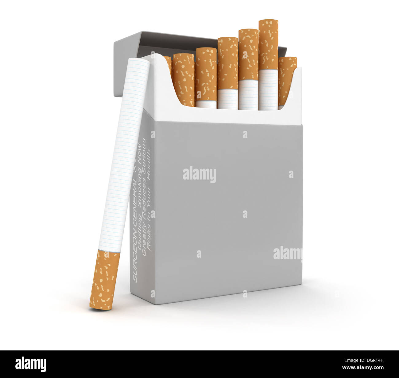 Cigarette Pack (clipping path included Stock Photo - Alamy