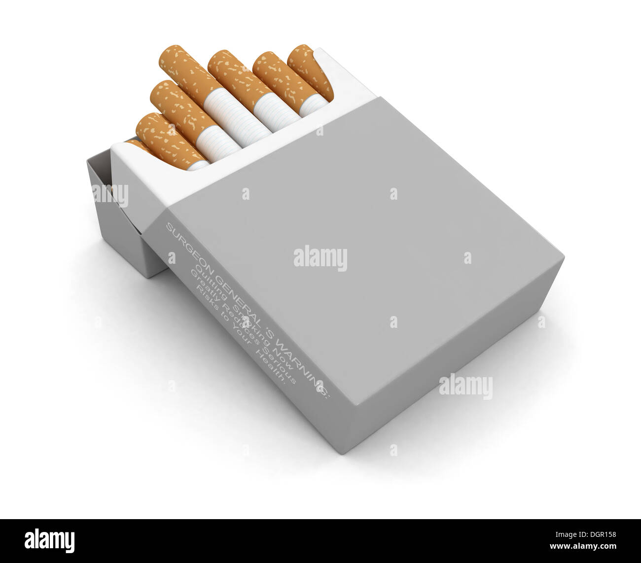 Cigarette Pack (clipping path included Stock Photo - Alamy
