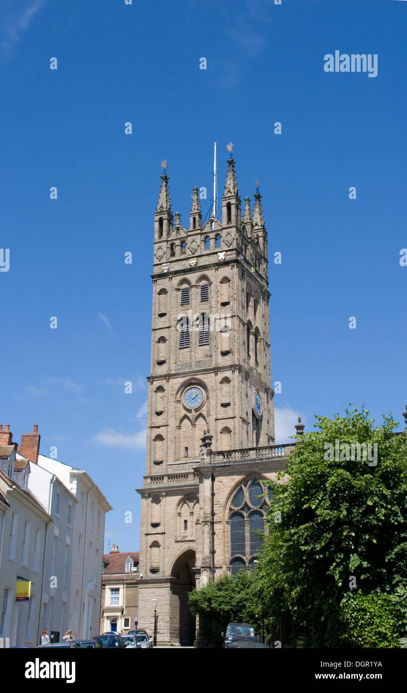 St. Marys Collegiate church Warwick Warwickshire England UK Stock Photo ...
