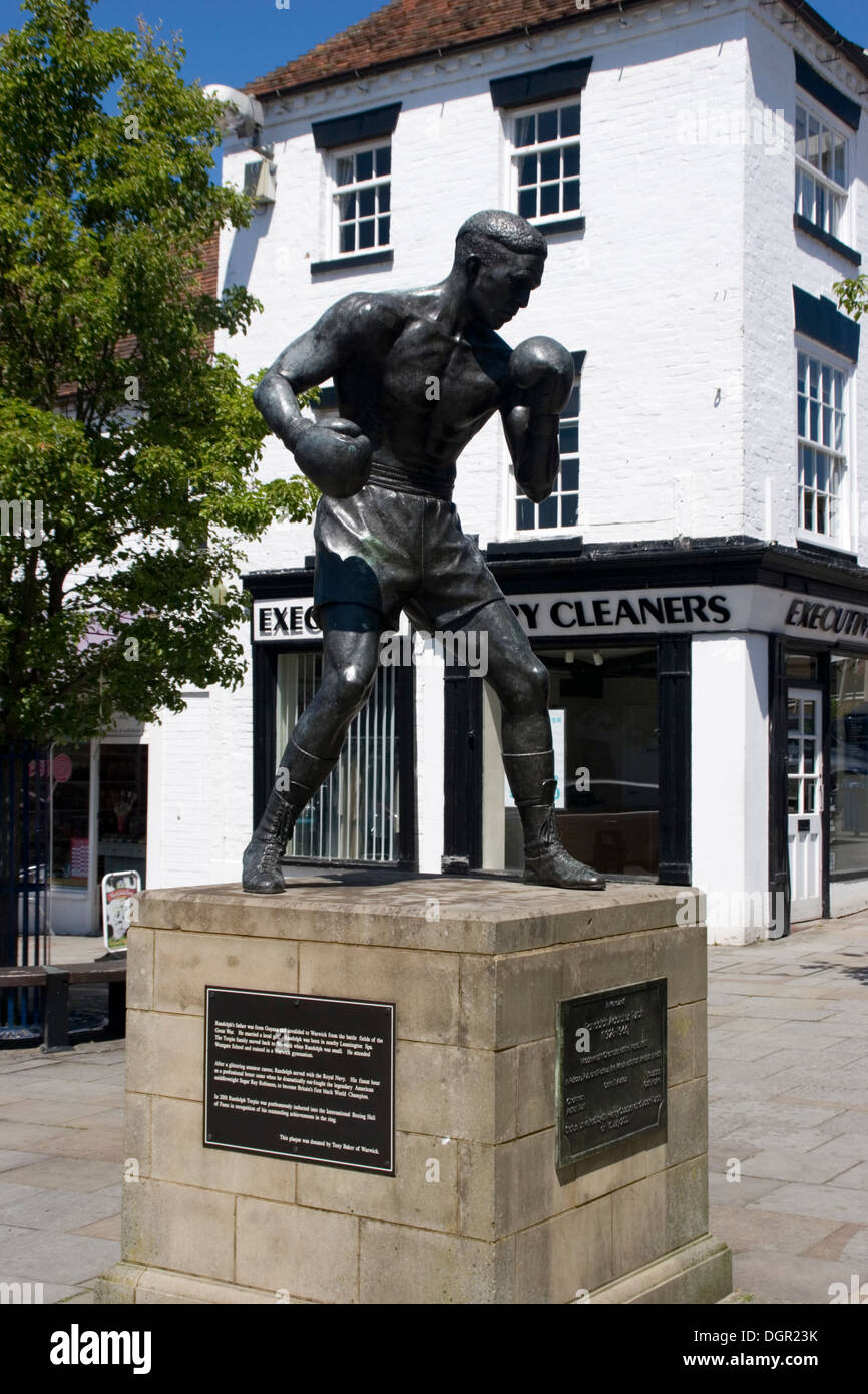 Randolph turpin statue warwick hi-res stock photography and images - Alamy