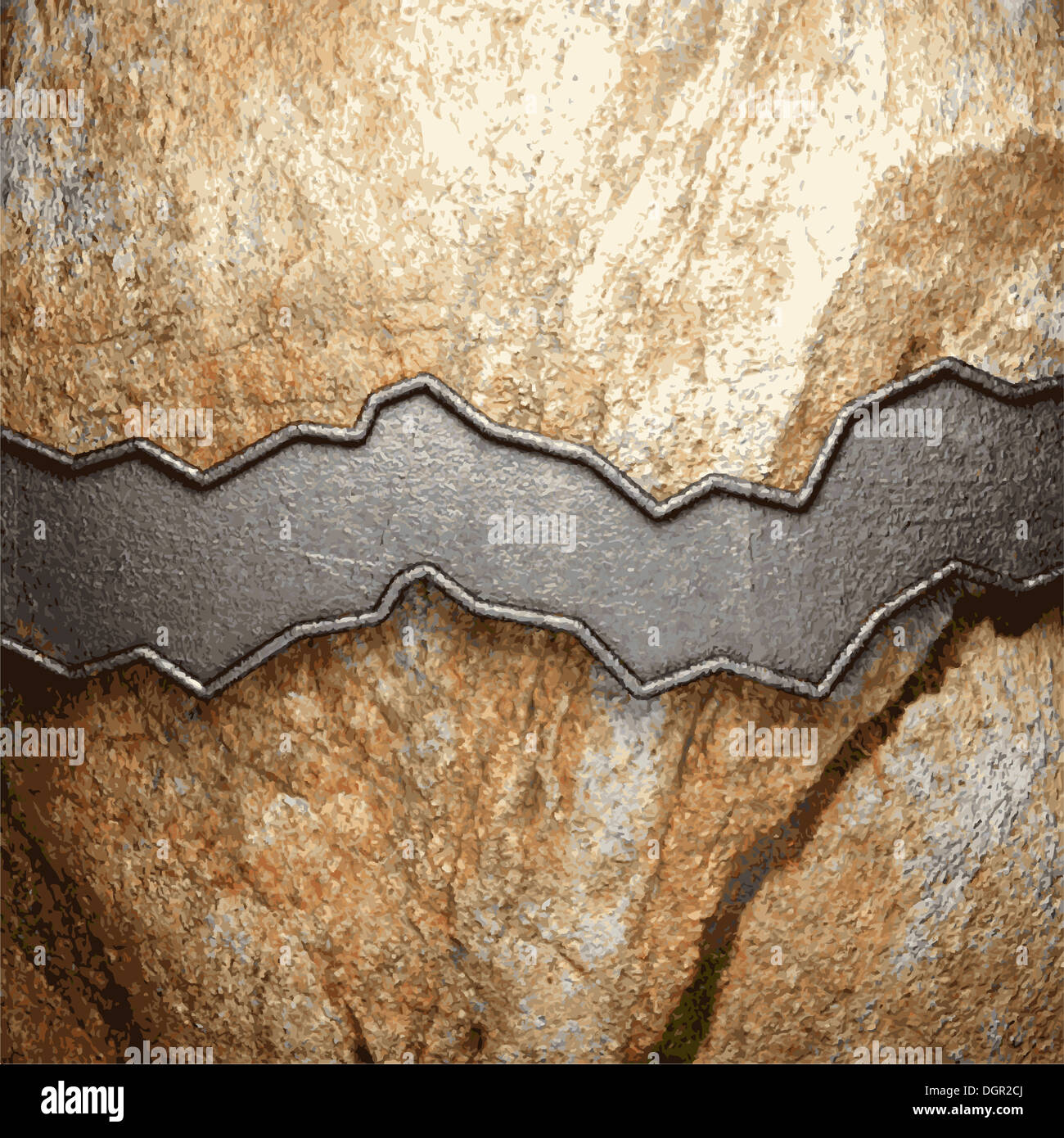 metal and stone background Stock Photo - Alamy
