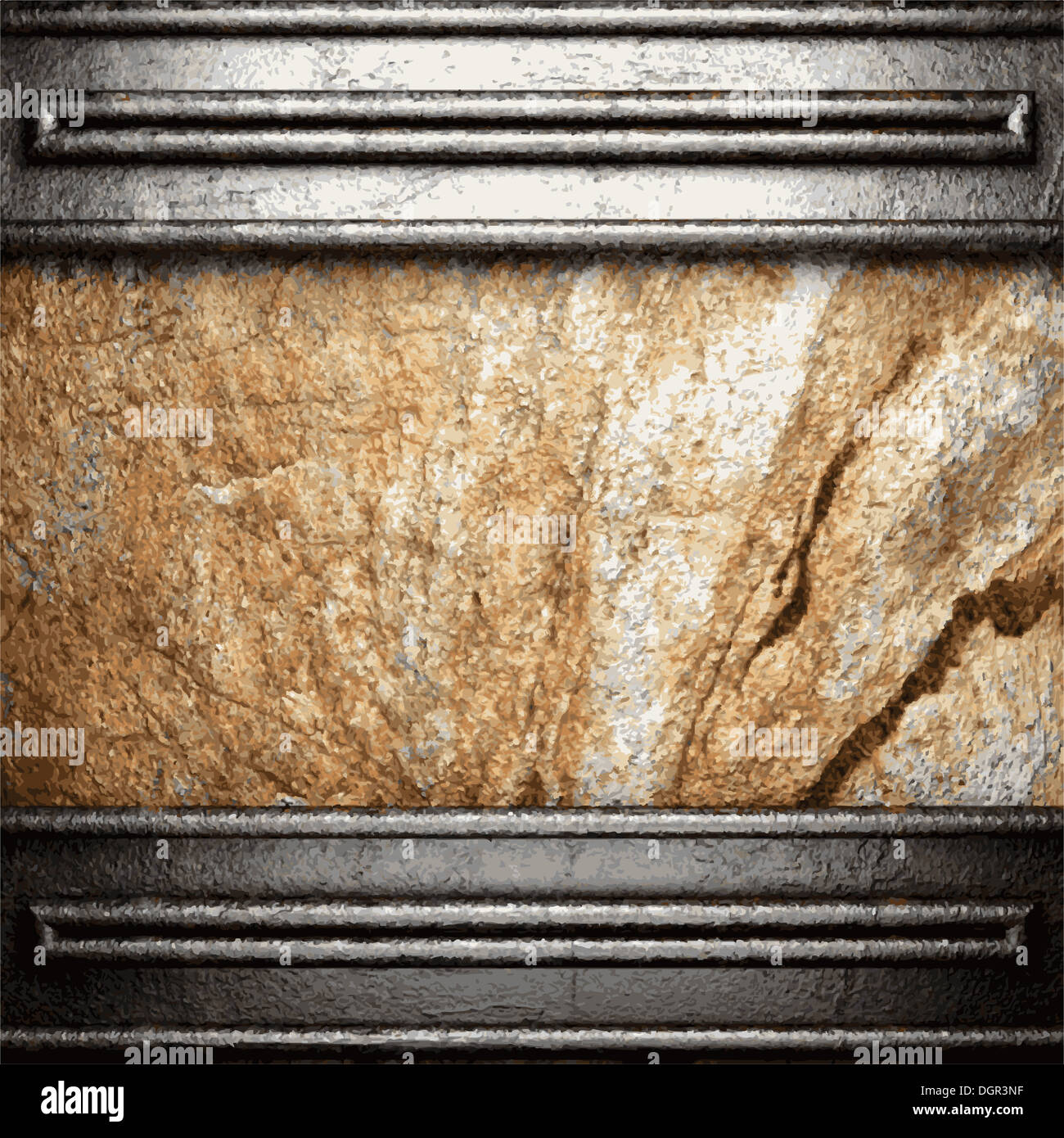 metal and stone background Stock Photo - Alamy