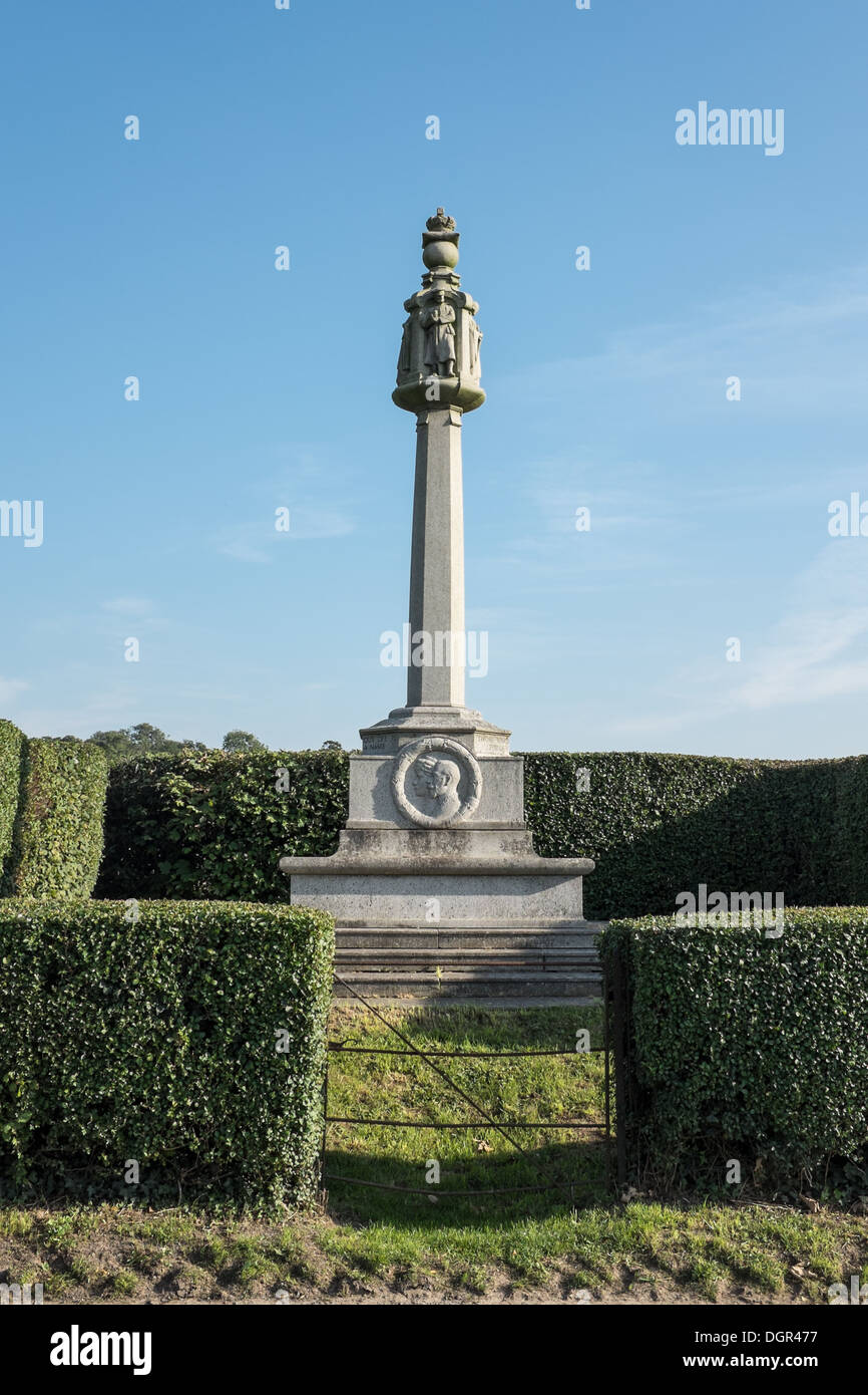First World War Memorial, Knowlton, Kent Stock Photo - Alamy