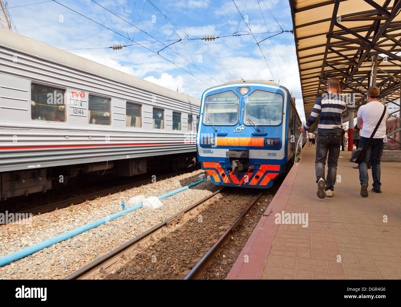 Rail commuter russia hi-res stock photography and images - Alamy