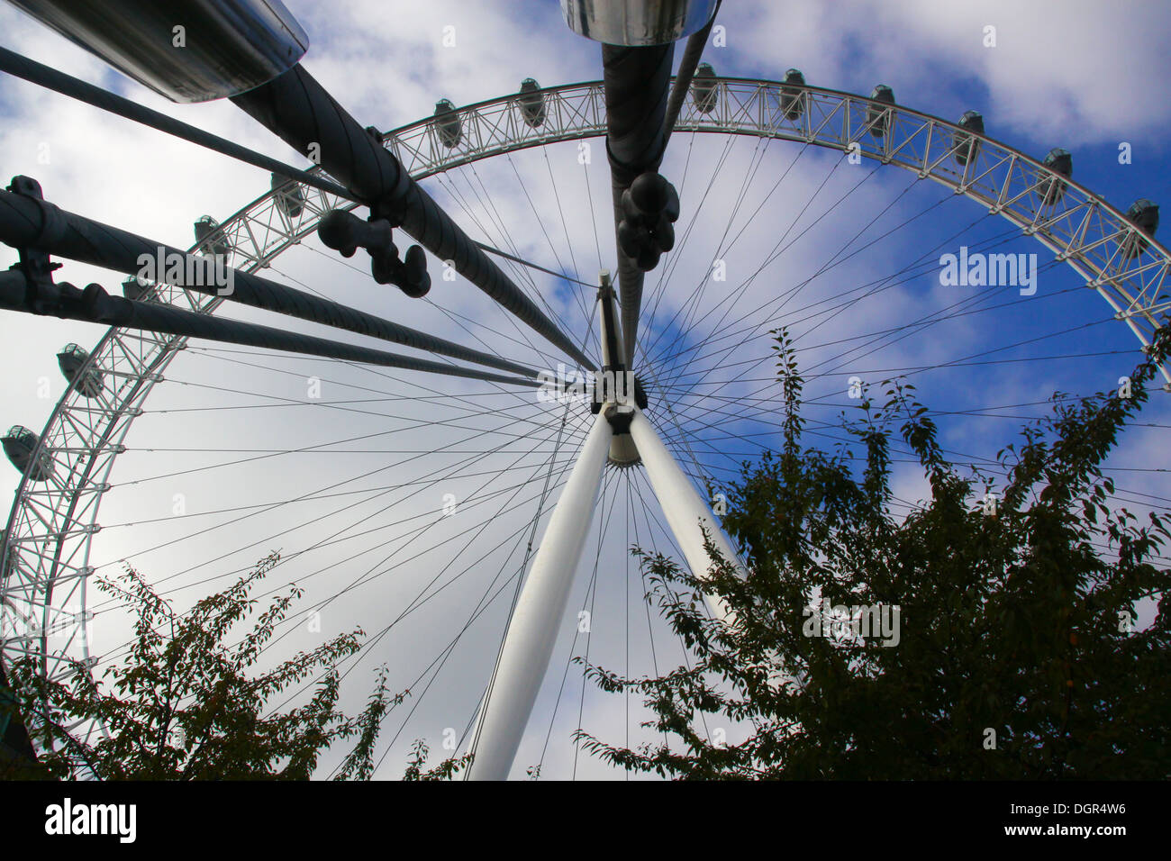 London Eye tourist attraction Stock Photo - Alamy