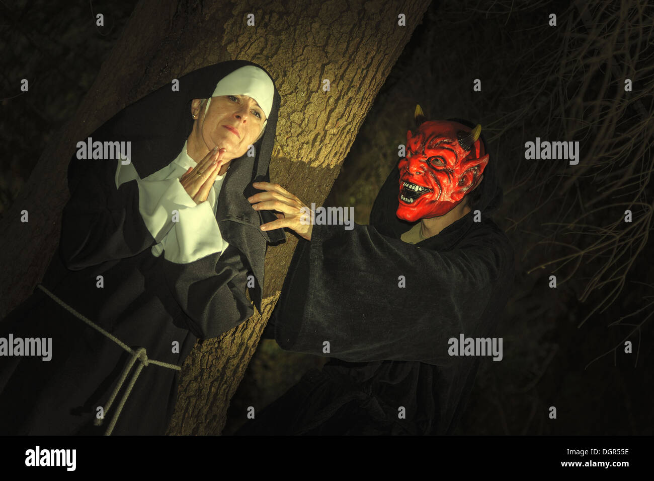 Devil tree hi-res stock photography and images - Alamy