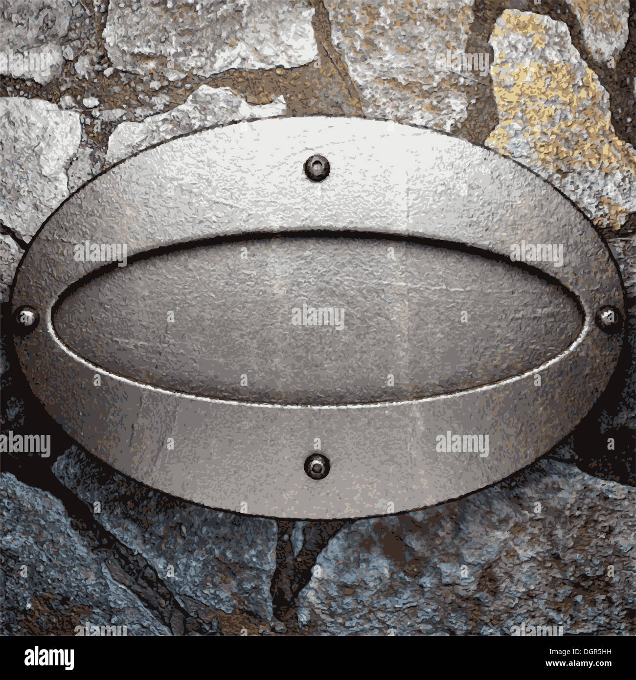 metal and stone background Stock Photo - Alamy