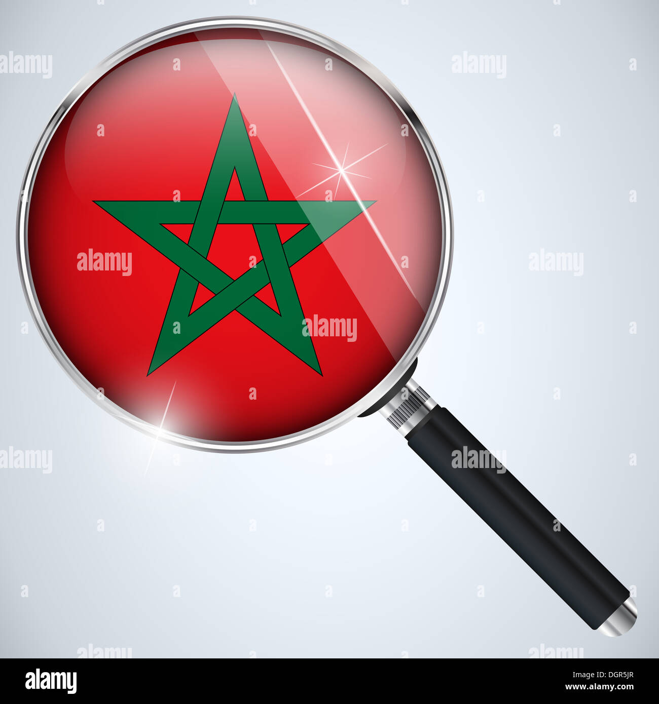 Vector - NSA USA Government Spy Program Country Morocco Stock Photo - Alamy