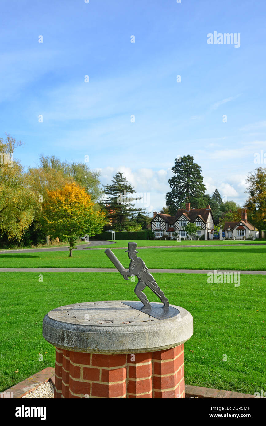 Millennium sundial on Holyport Green, Holyport, Berkshire, England ...