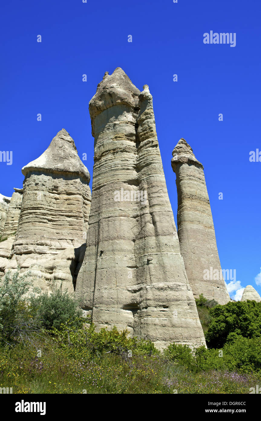 Tuff rock formations, Cappadocia, Turkey Stock Photo - Alamy