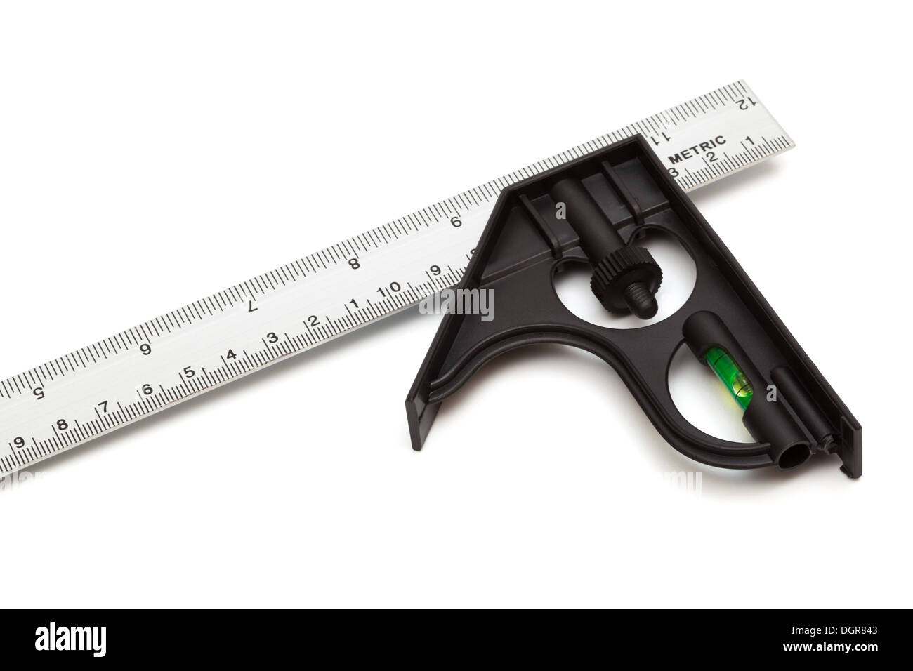 Steel square ruler hi-res stock photography and images - Alamy