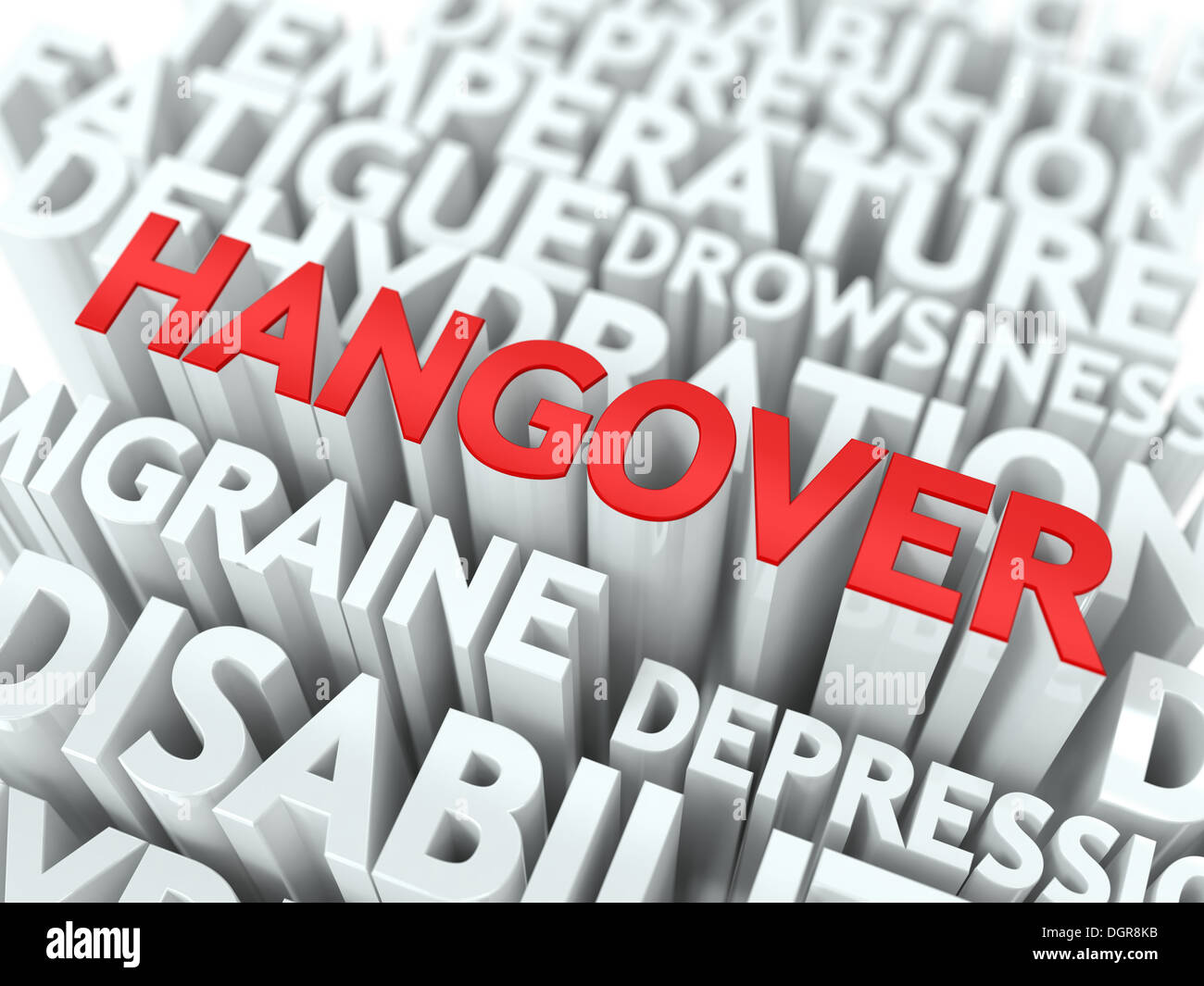 Hangover text hi-res stock photography and images - Alamy
