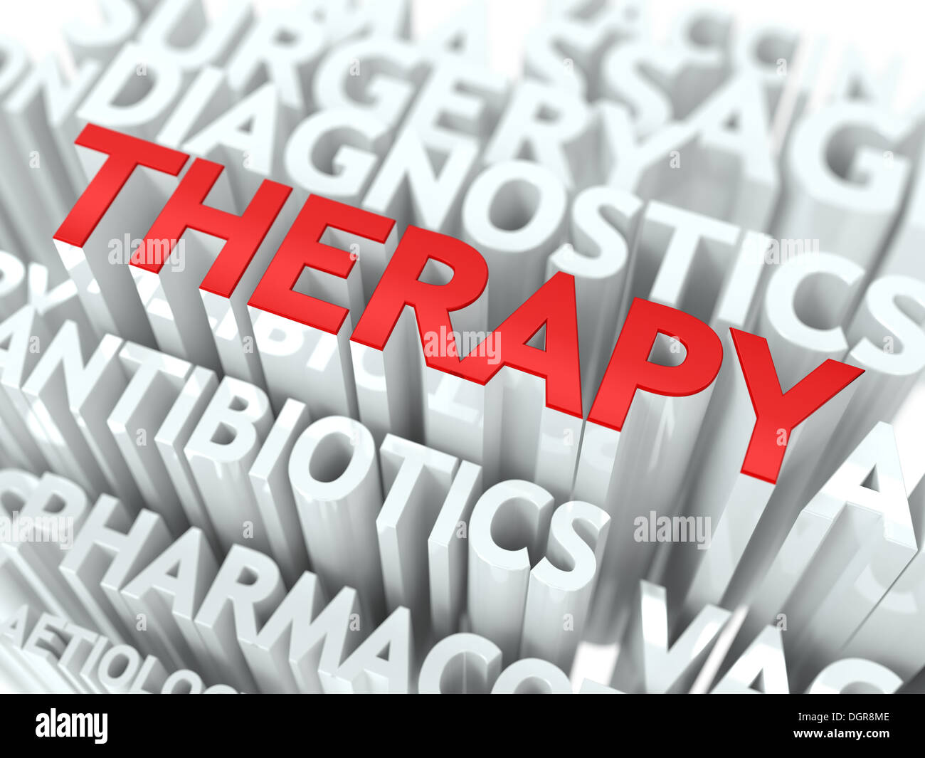 Rehabilitation word cloud concept hi-res stock photography and images ...