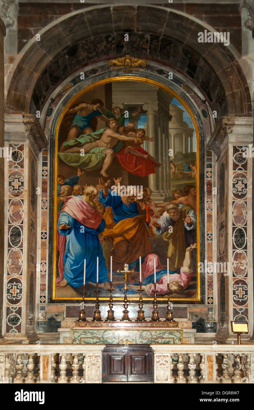 Side Altar, St Peter's Basilica, the Vatican, Rome, Italy Stock Photo ...