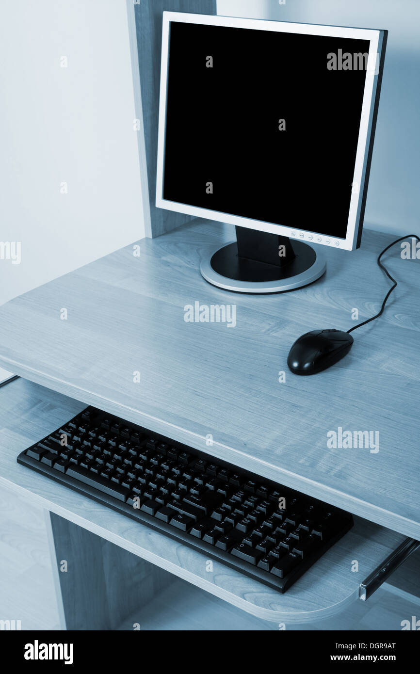 Modern new computer Stock Photo - Alamy