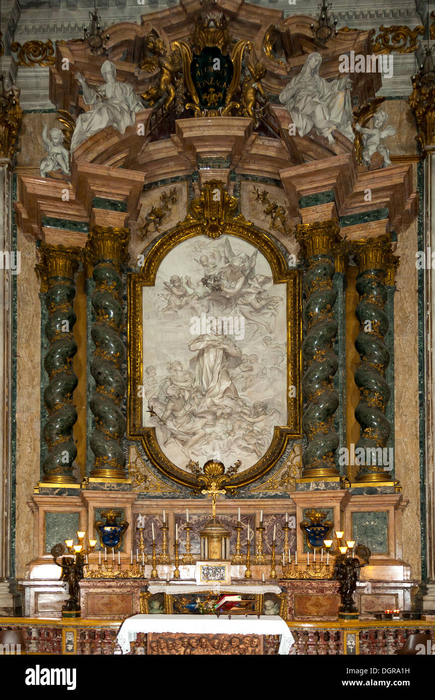 Church of st ignatius of loyola rome hi-res stock photography and ...