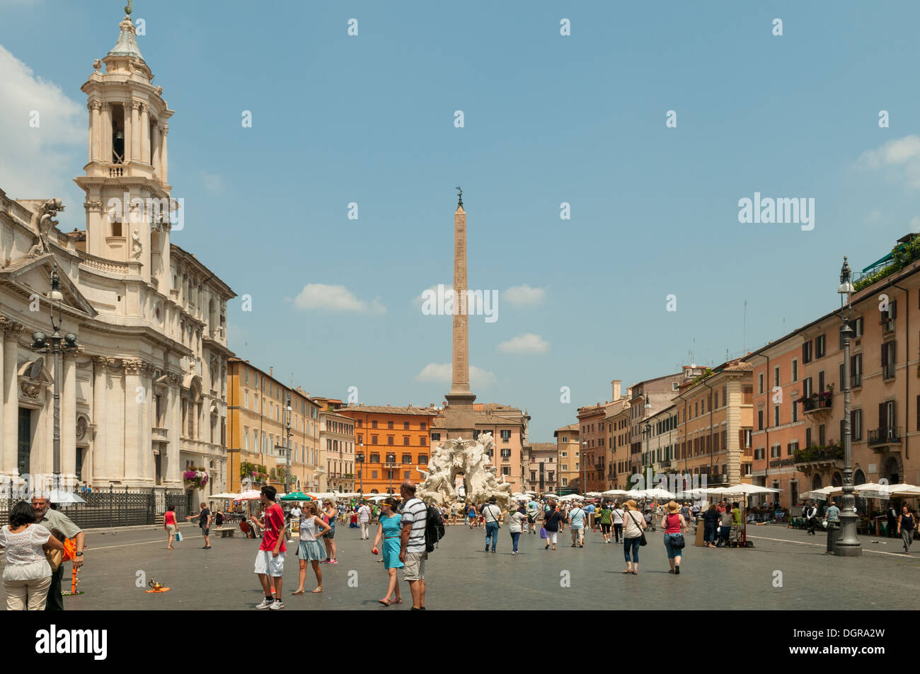 Piazza navona rome hi-res stock photography and images - Alamy