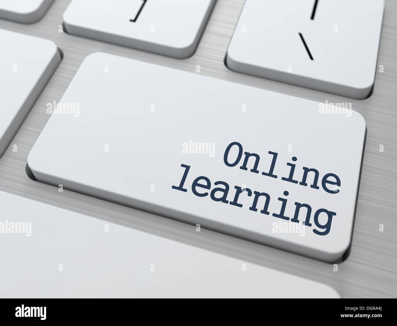 Online Learning Concept Stock Photo - Alamy