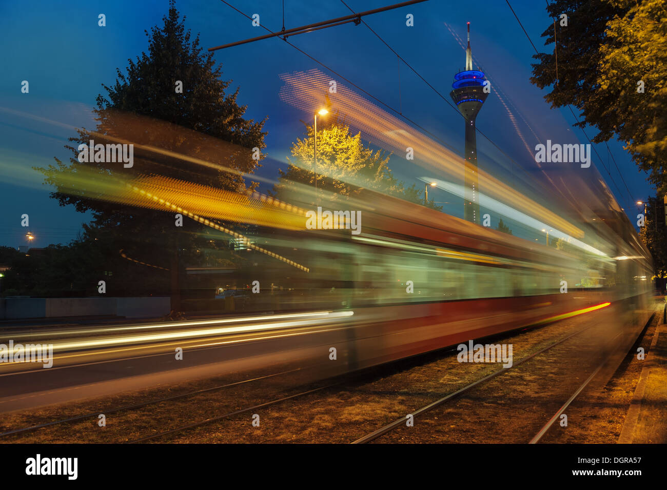 Two trams hi-res stock photography and images - Alamy