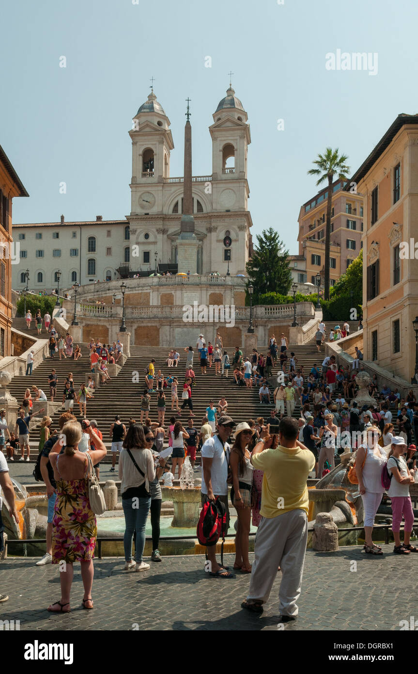 Spanish Steps, Rome, Lazio, Italy Stock Photo - Alamy