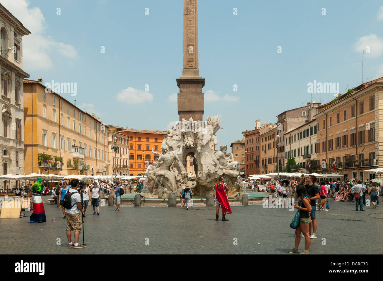 Piazza Navona, Rome, Lazio, Italy Stock Photo - Alamy
