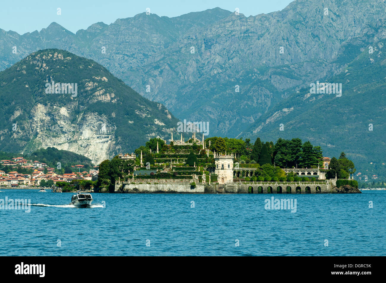 Isola Superiore, Stresa, Lake Maggiore, Lombardia, Italy Stock Photo ...