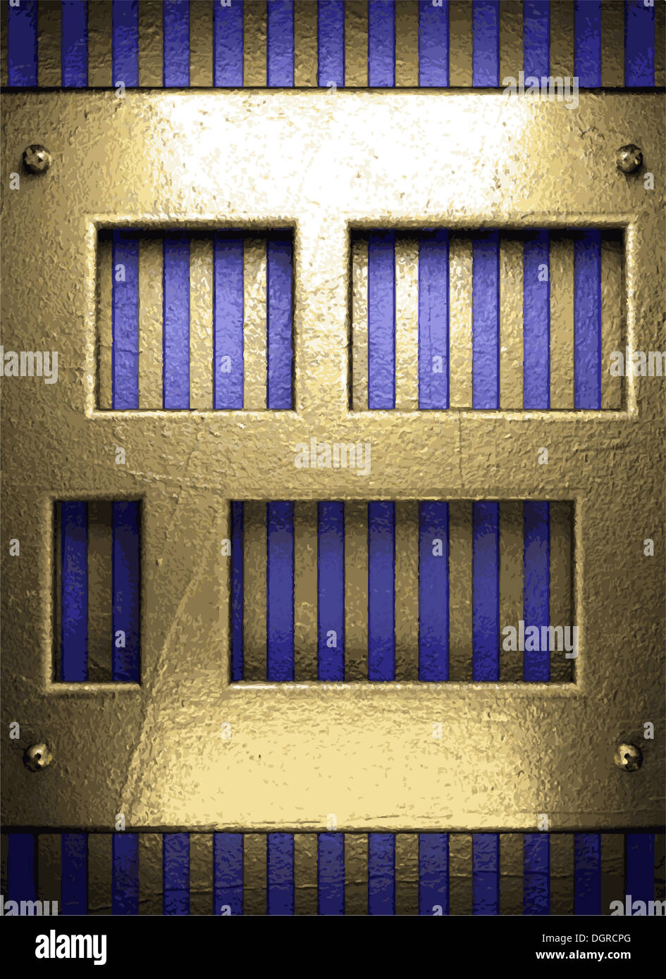 gold on blue background Stock Photo - Alamy