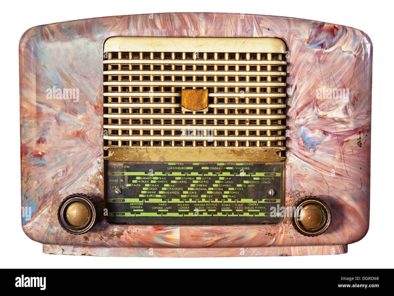 Retro radio entertainment media hi-res stock photography and images - Alamy