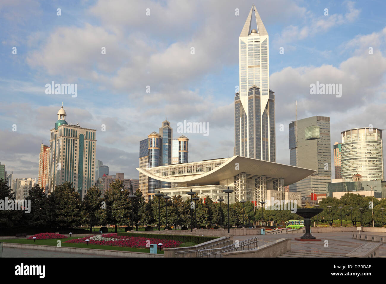 People's Square in Shanghai, China Stock Photo - Alamy