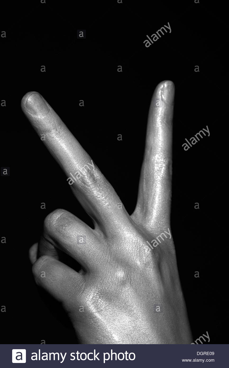 Silver Hand High Resolution Stock Photography and Images - Alamy