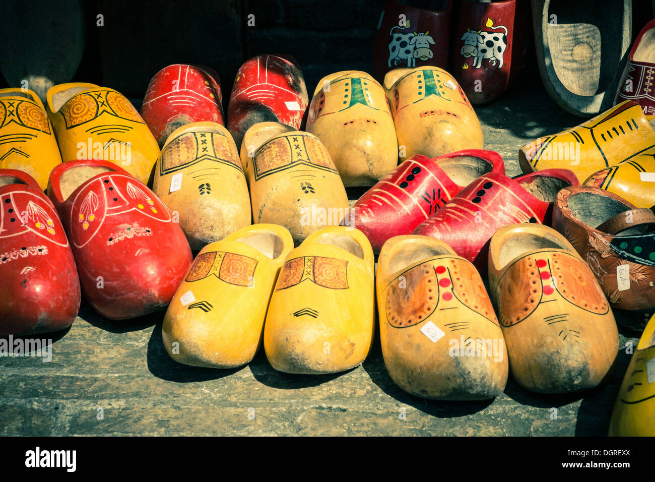 Netherlands, Delft, Traditional Dutch clogs Stock Photo - Alamy