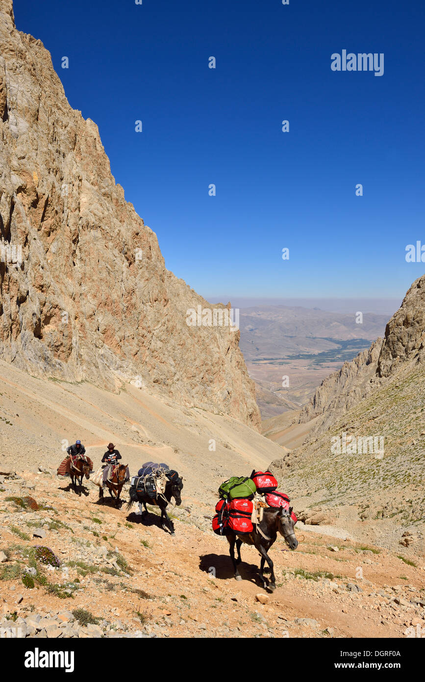 Turkey, High or Anti-Taurus Mountains, Aladaglar National Park ...