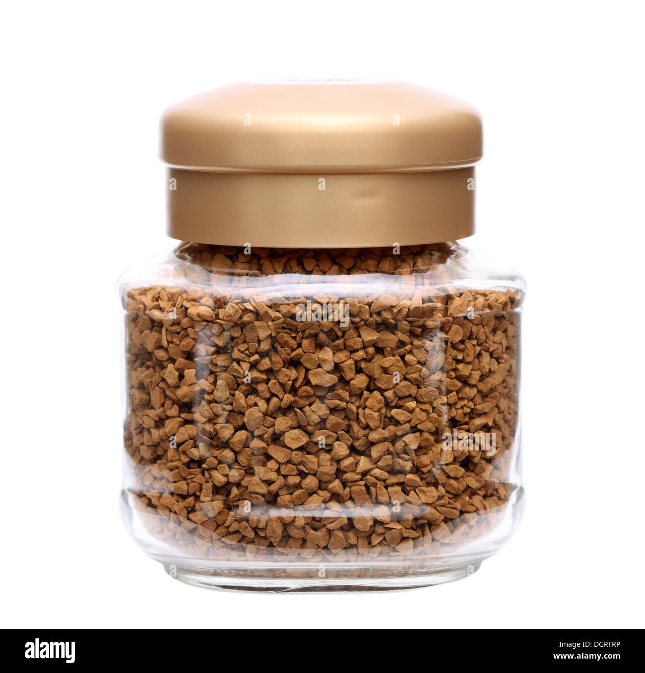 instant coffee in glass jar Stock Photo - Alamy